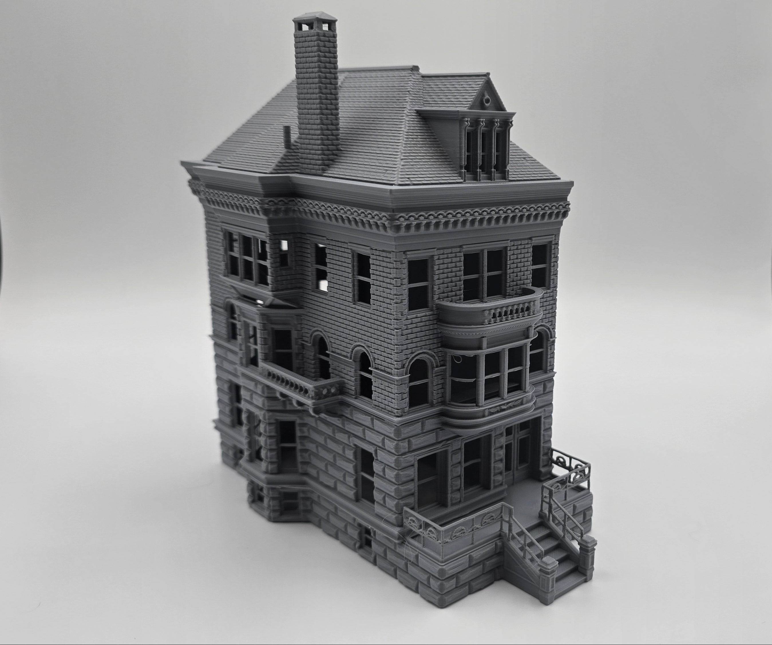 HO Scale Building Victorian House – Mr Craft Structures