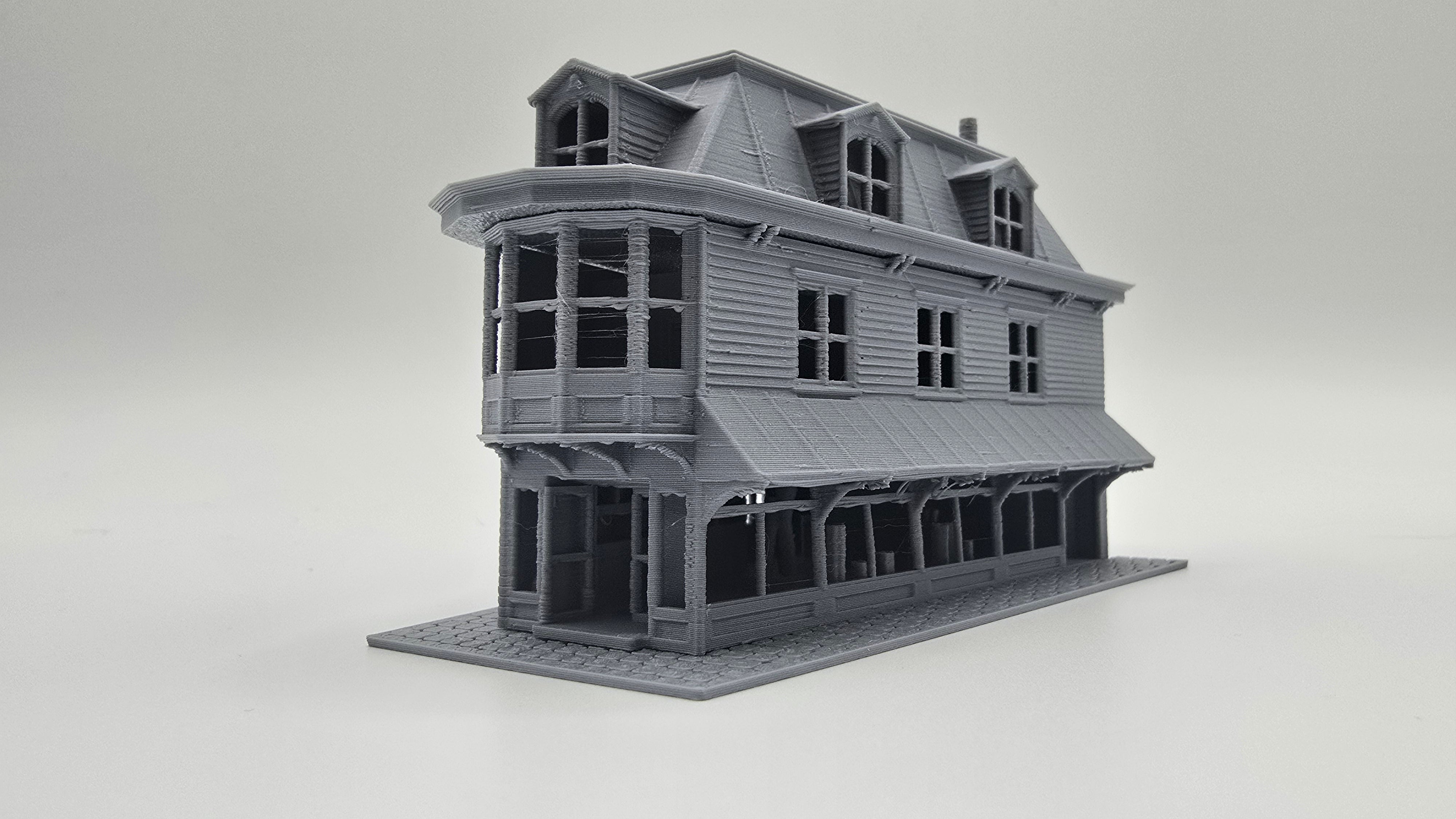 N Scale Flatiron House – Mr Craft Structures