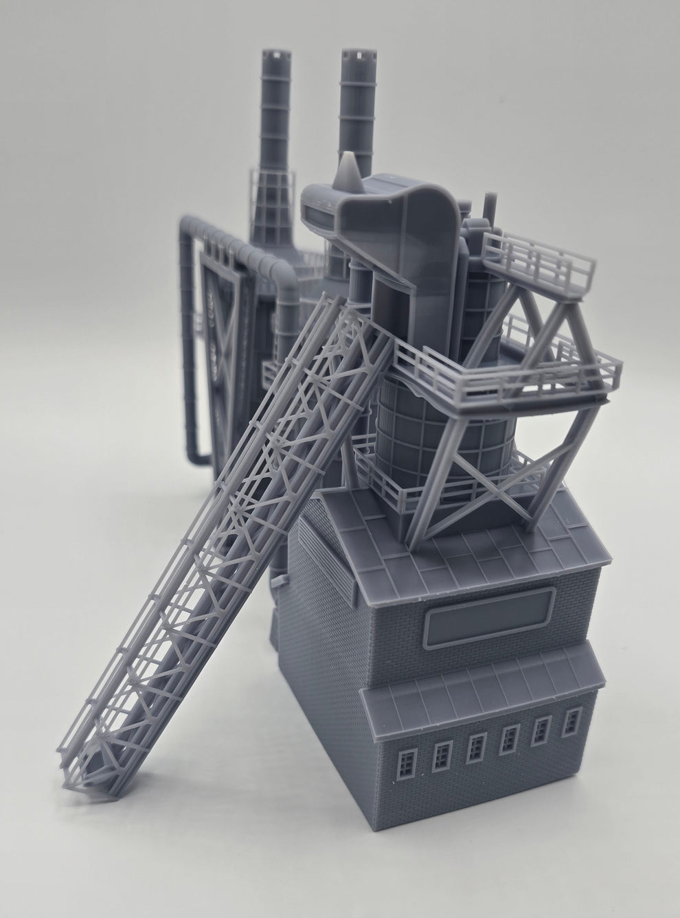N Scale Steel Mill – Mr Craft Structures