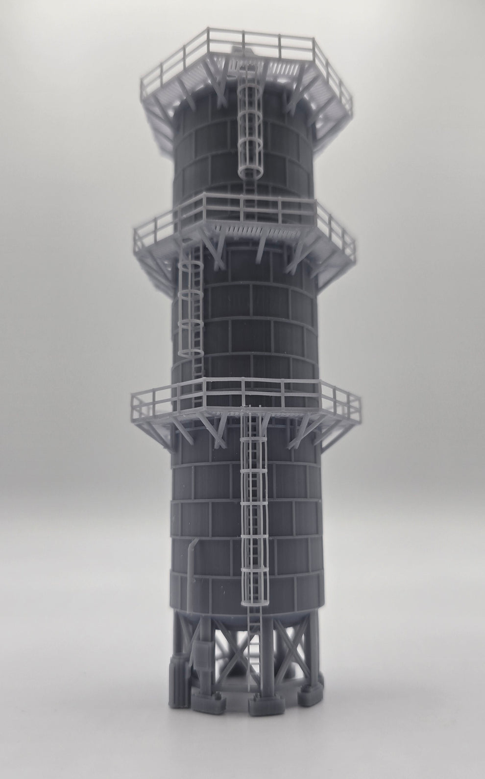 N Scale Grain Tower Dryer (Grain Elevator Add-On or Standalone Model) – Mr Craft Structures