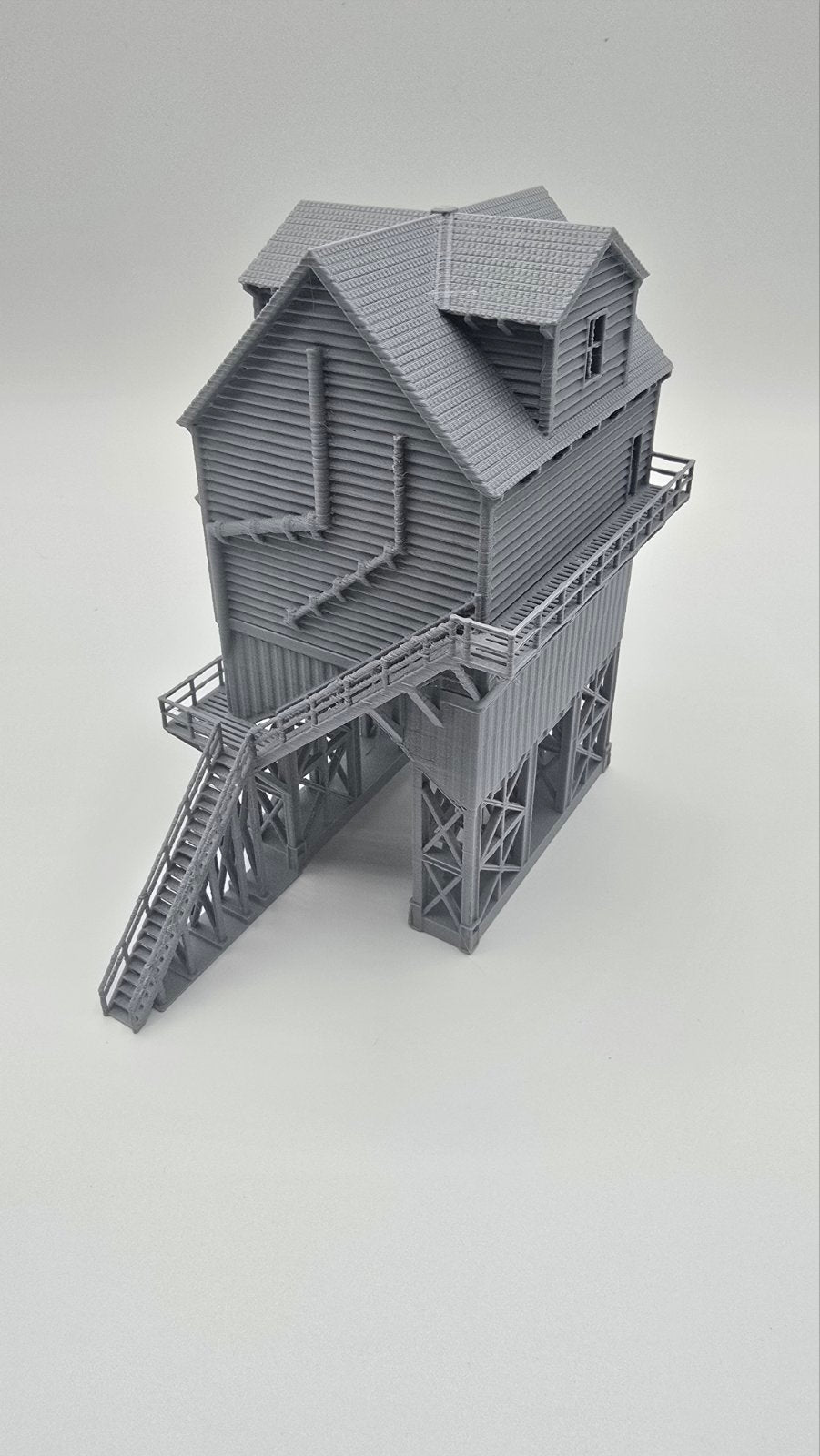 N Scale Coaling Tower – Mr Craft Structures