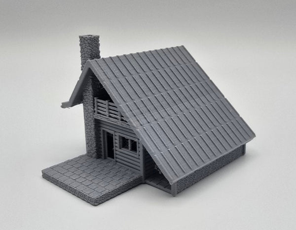 Ho Scale Mountain Cabin – Mr Craft Structures
